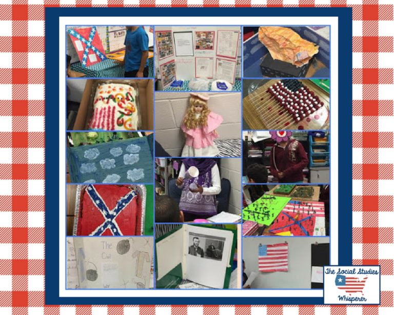 Civil War Project Examples - The Social Studies Whisperer