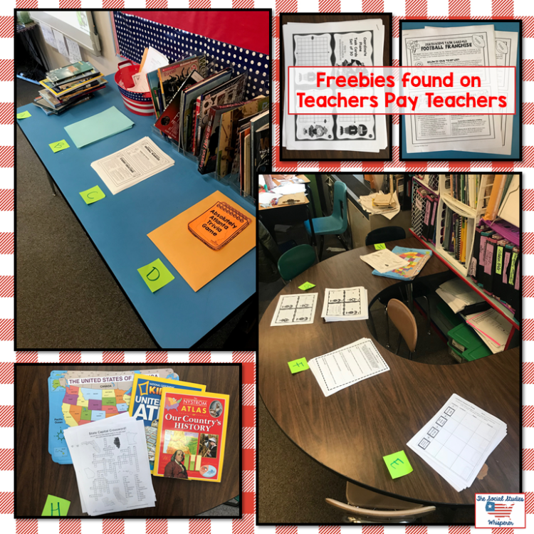 Using Learning Stations in Social Studies - The Social Studies Whisperer