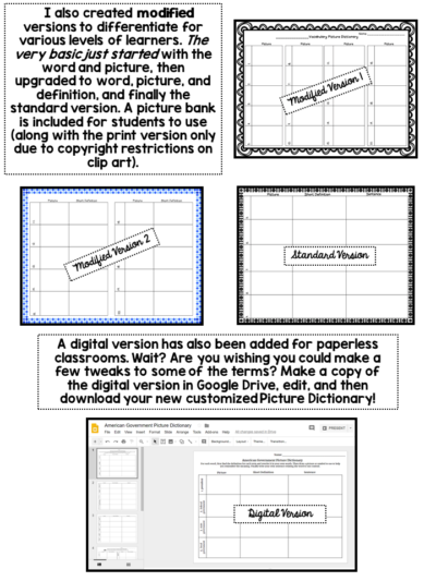 How to Make Picture Dictionaries to Support Your English Language ...